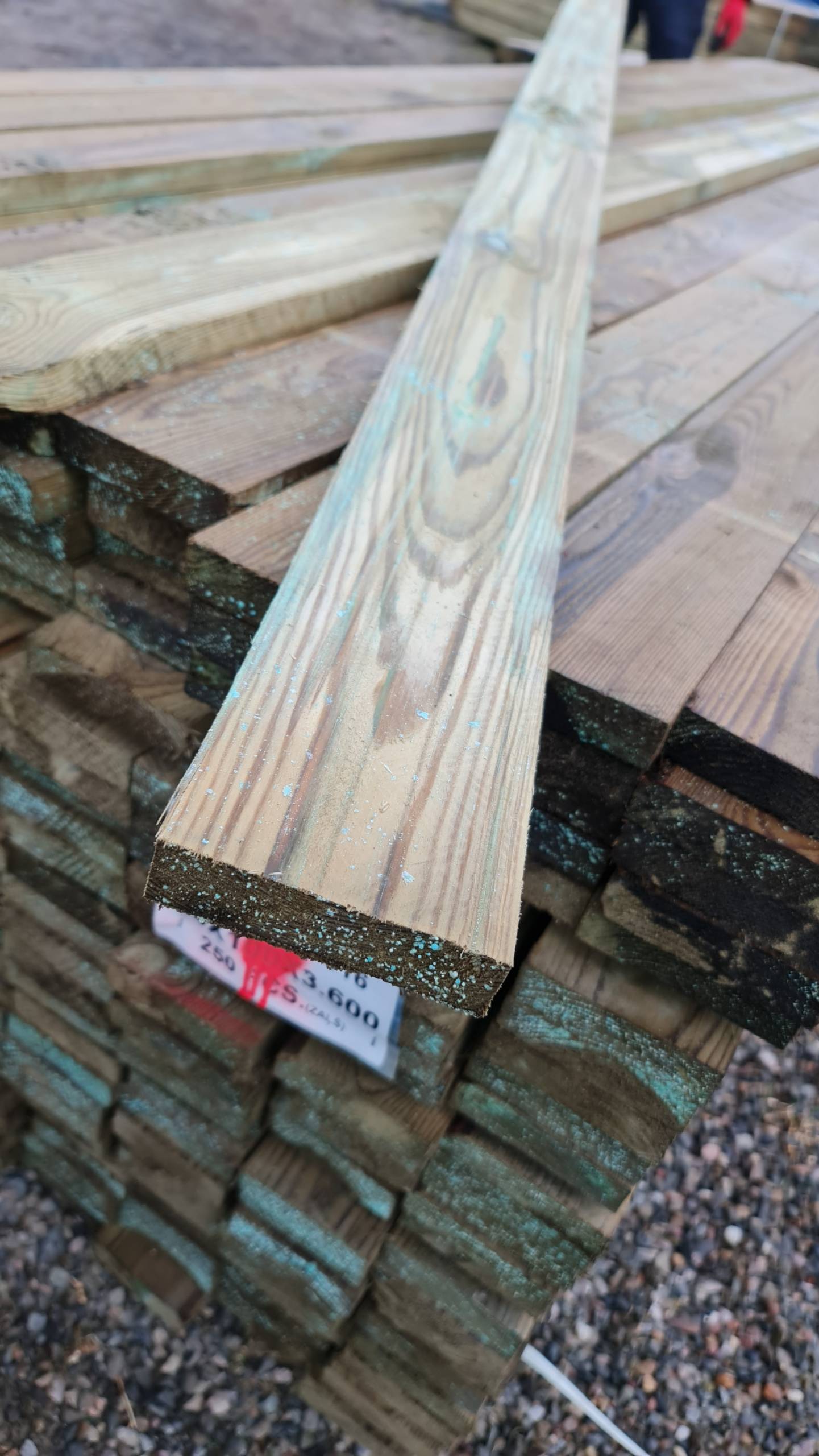 Wood Fence Treated Board 22mm×100mm - G&A Timber Supplier