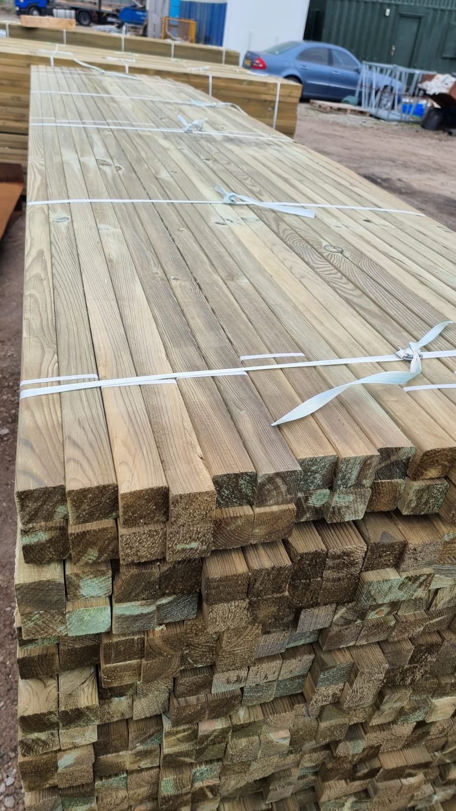 Treated C24 Planed 45mm×45mm (2x2) - G&A Timber in Aberdeen