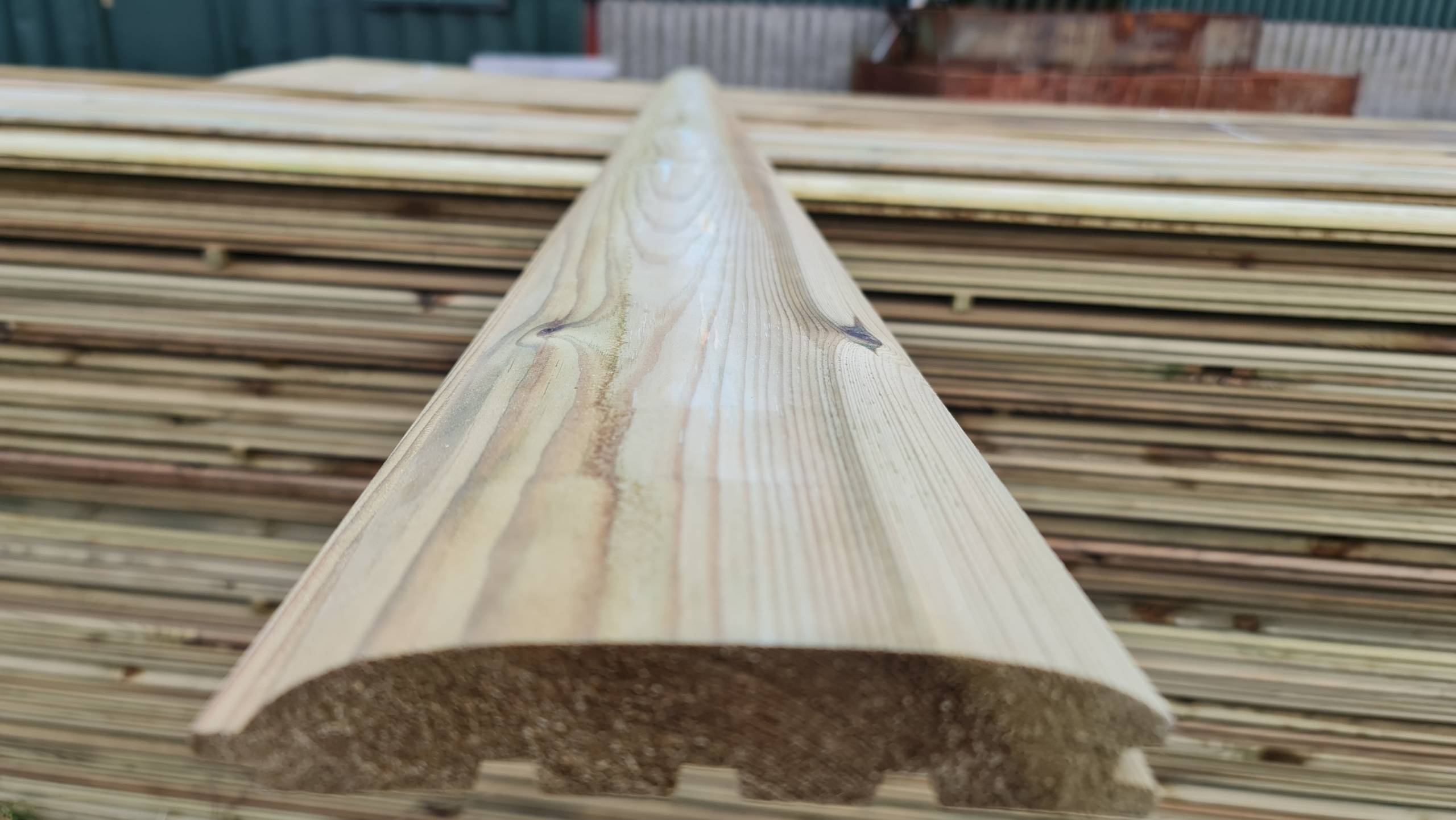 Treated Loglap Cladding 28mm x 145mm - G&A Timber Supplier