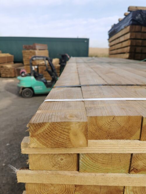 Treated Softwood Sawn Timber -50mm×100mm -G&A Timber ltd