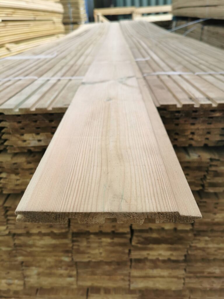 Treated Shiplap Cladding 13mm x 145 mm - G&A Timber