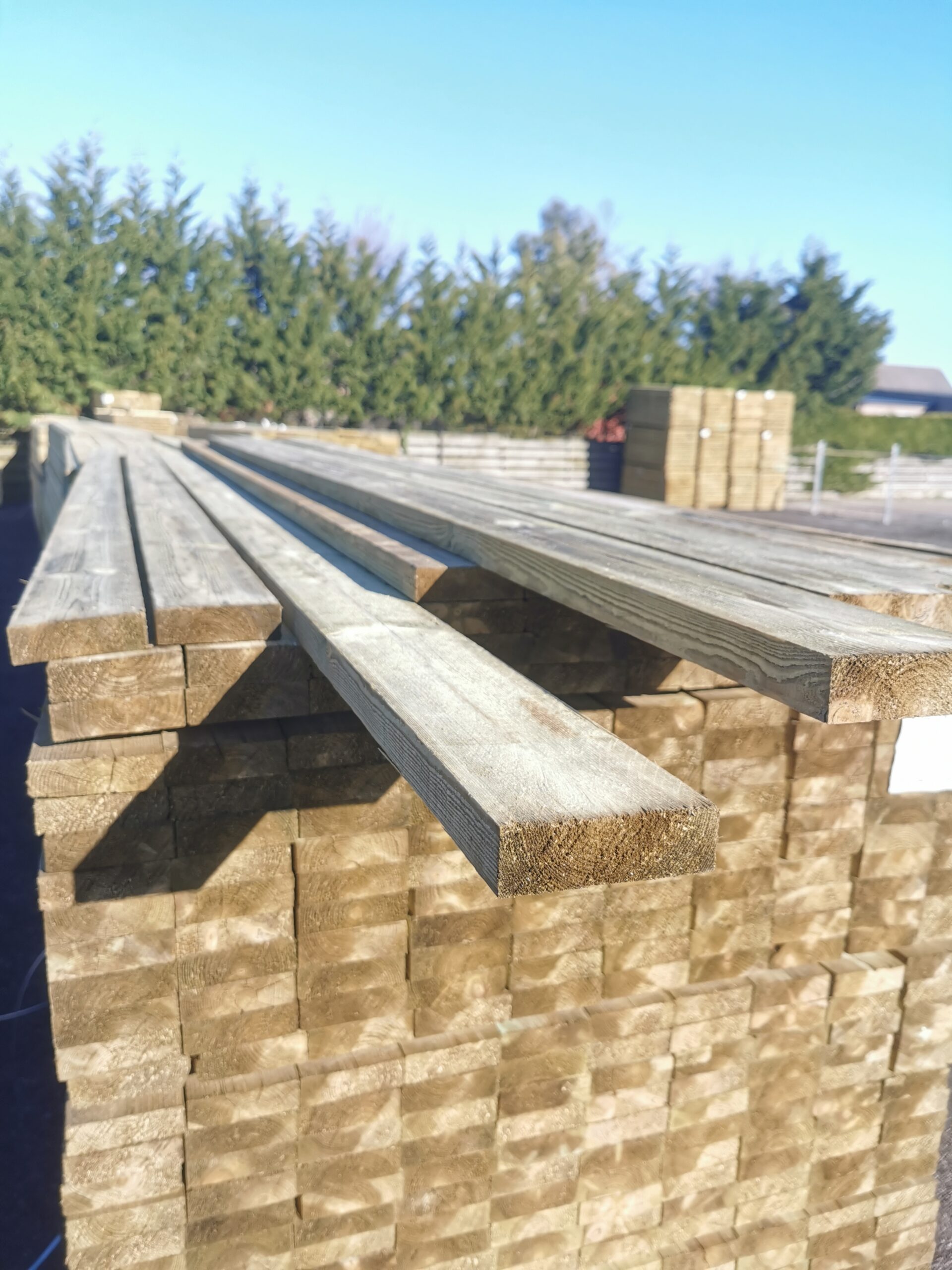 Treated Softwood Sawn Timber -30mm×100mm -G&A Timber ltd